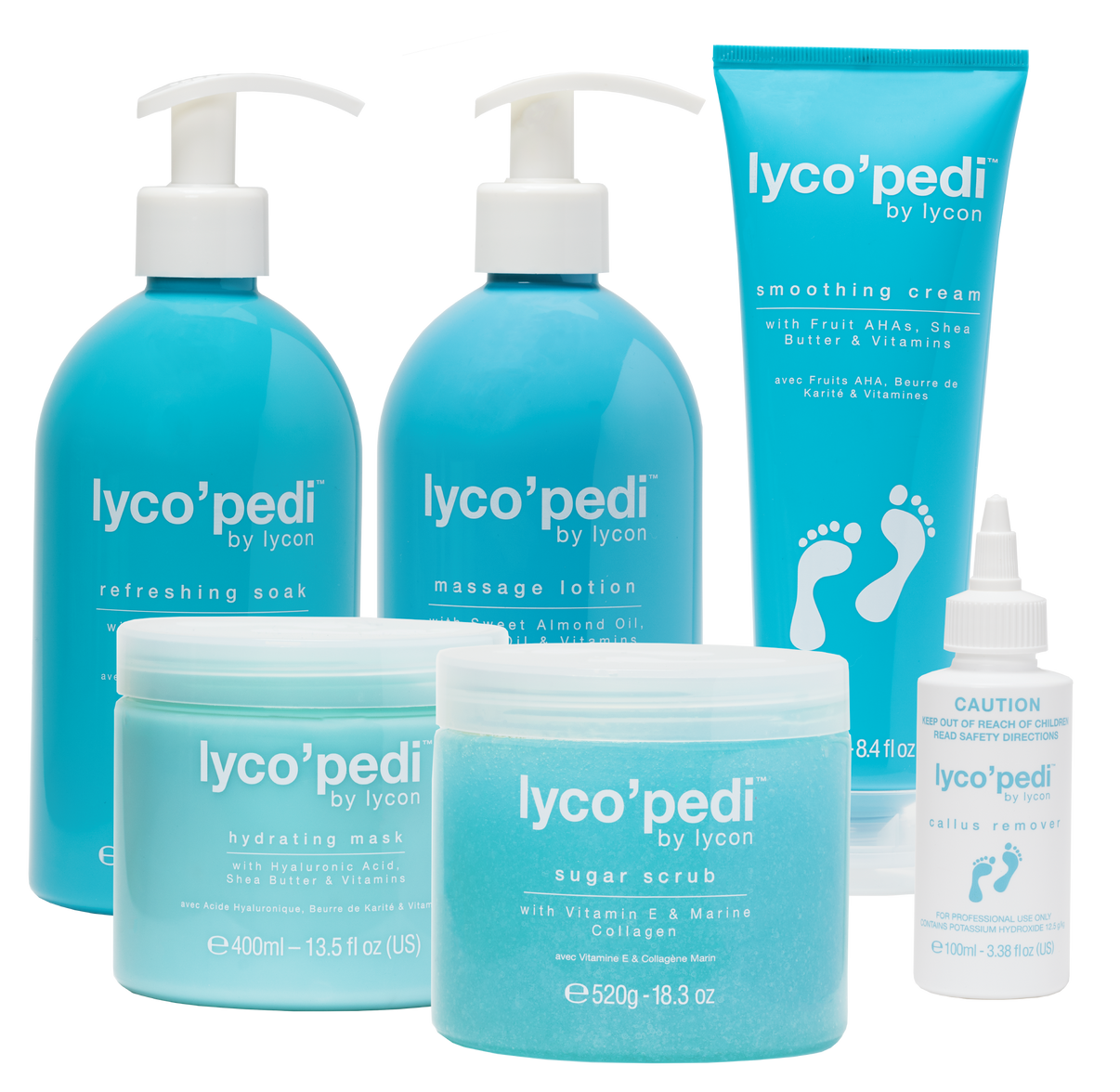 Lyco Pedi Professional Kit – Bronze Direct